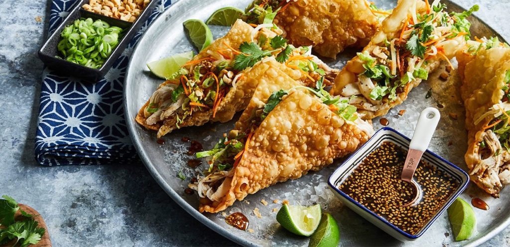 Chinese Chicken Tacos