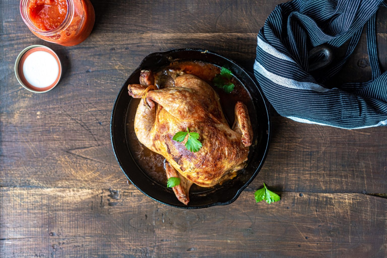 Sumac-Roasted Whole Chicken